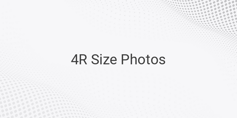How To Print 4R Size Photos Guide And Tips VISADA ME